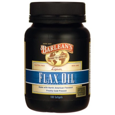 Barlean's Organic, Fresh Flax Oil, 32 Fl Oz (946 Ml) : Target