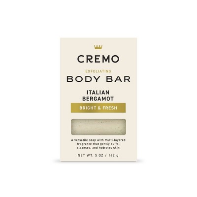 Cremo Palo Italian Bergamot Body Bar - 5oz : Target