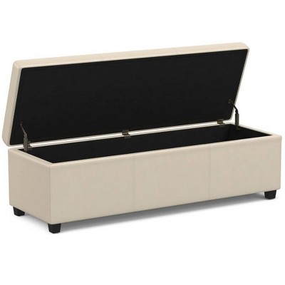 Wyndenhall Franklin Extra Large Storage Ottoman Bench : Target