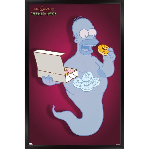 Trends International The Simpsons: Treehouse Of Horror - Ghost Homer ...