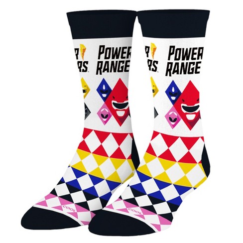 Cool Socks, Power Rangers Team, Funny Novelty Socks, Large : Target