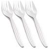 Smarty Had A Party Clear Disposable Plastic Serving Forks (150 Forks ...