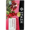 Stash Tea Pomegranate Raspberry Green With Matcha Tea - Case Of 6/18 ...
