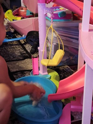Barbie Dreamhouse Pool Party Doll House With 75+ Pc, 3 Story Slide : Target