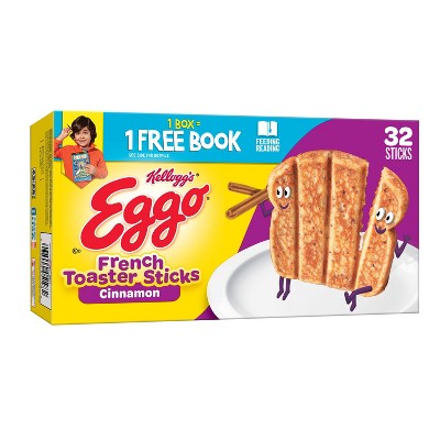 Kellogg's Eggo Cinnamon Frozen French Toaster Sticks - 12.7oz : Target