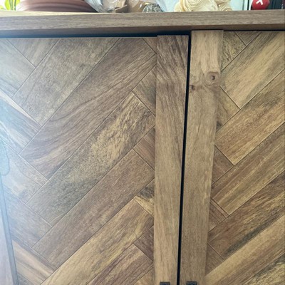 Cannery Bridge Armoire With Drawers Sindoor Mango - Sauder : Target