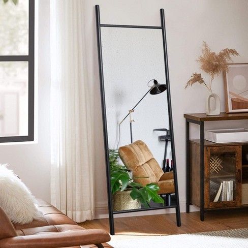 Neutypechic Wood Frame Rectangle Full Length Mirror Leaning Mirror - 64 ...