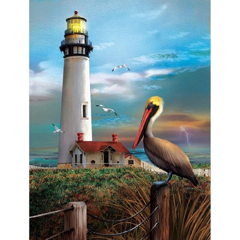 Sunsout Pigeon Point Lighthouse 500 Pc Jigsaw Puzzle 28847 : Target