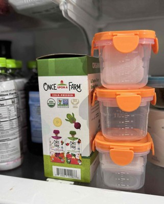Quark Storii Baby Food Storage Containers With Integrated Ice Packs ...