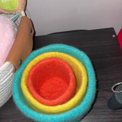 Lovevery Nesting Felt Baskets - 3pc : Target