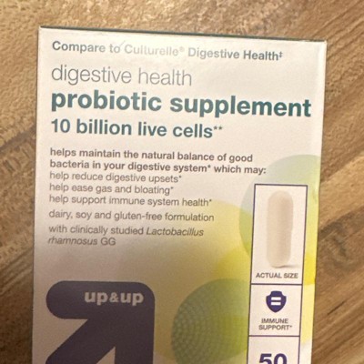 Probiotic Supplement Capsules - 50ct - Up & Up™ : Target