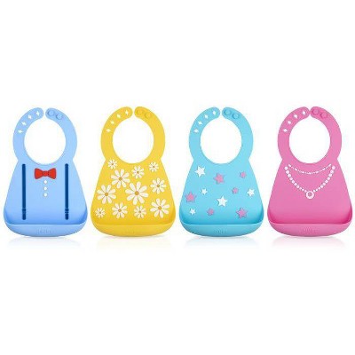 Nuby Bib 3d Silicone : Target
