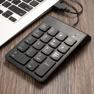 Insten Usb Numeric Keypad, Portable Mini Wired Numpad, 18 Keys ...