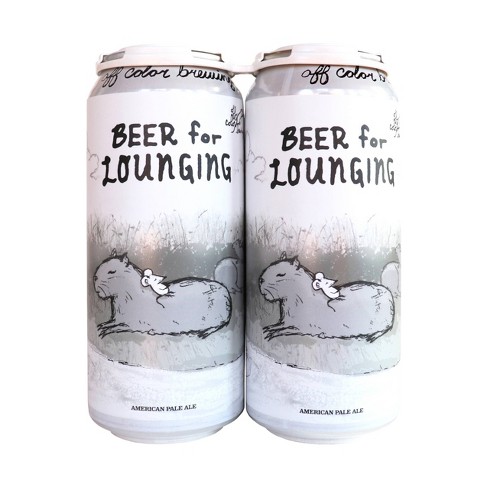 Off Color Beer For Lounging 4pk Cans : Target