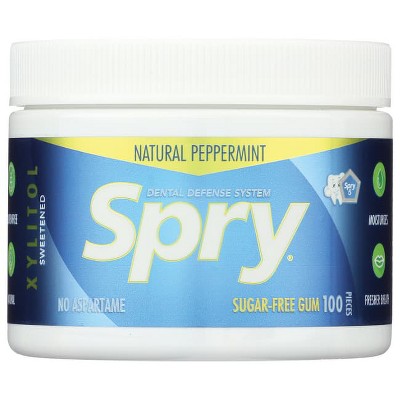 Xlear Spry Peppermint Chewing Gum - Sugar Free : Target