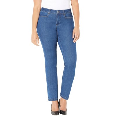Catherines Women's Plus Size Secret Slimmer Jean : Target