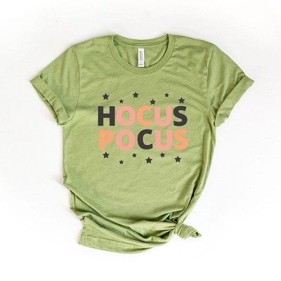 Simply Sage Market Women's Hocus Pocus Colorful Stars Short Sleeve ...