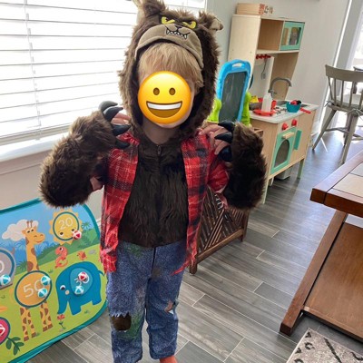 Halloweencostumes.com 18 Months Boy Boy's Toddler Werewolf Costume, Red ...