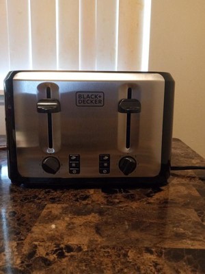 Black+decker 2-slice Toaster, Tr1278b, Extra Wide Slots, 7 Shade ...