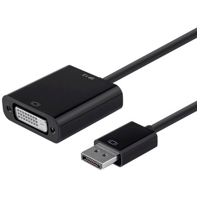 Monoprice Displayport 1.2a To Vga Active Adapter - Black, For Hdtv ...