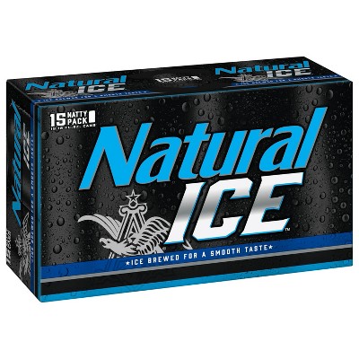 Natural Ice Beer - 15pk/12 Fl Oz Cans : Target