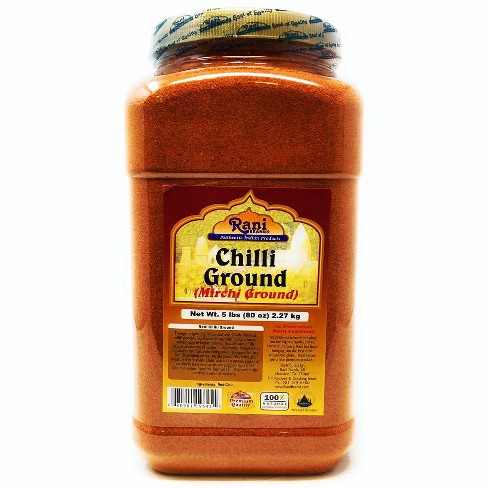 Chilli Powder (mirchi) - 80oz (5lbs) 2.27kg - Rani Brand Authentic ...