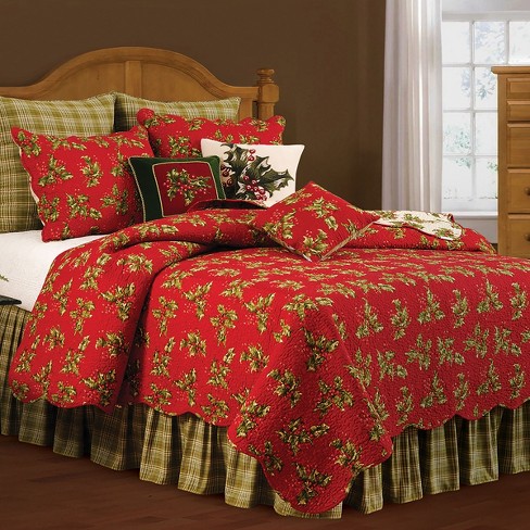 C&f Home Holly Red Quilt : Target