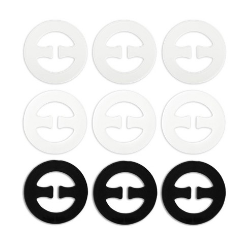 Allegra K Women's Bra Shoulder Strap Clips Buckles Bra Strap Anti-slip ...