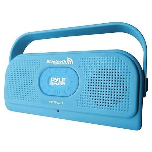 Pyle Portable Ipx7 Waterproof Shower Speaker - Outdoor Wireless ...