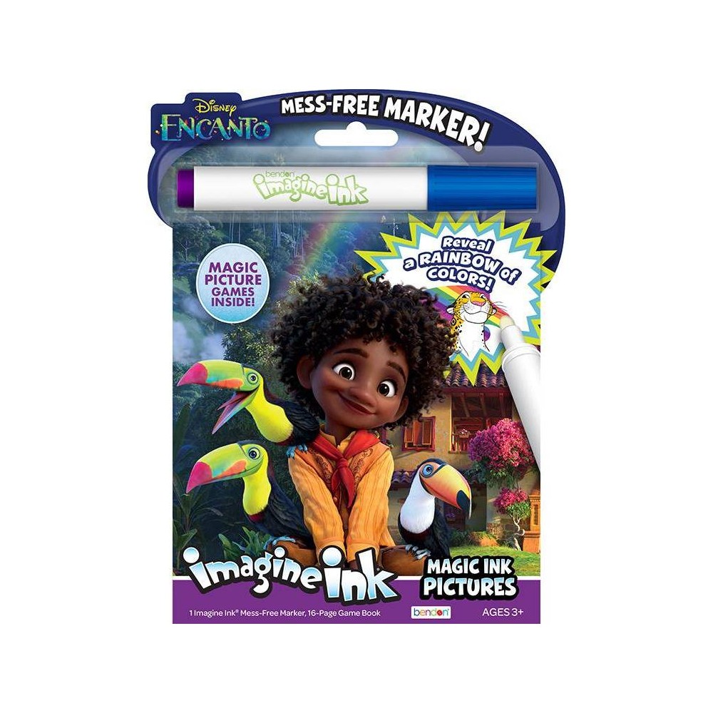 pack 12 Bendon Encanto Imagine Ink Magic Ink Pictures and Game Book ...