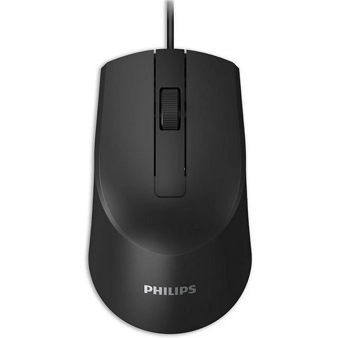 Philips Wired Mouse, Ergonomic Optical Mouse With Usb Connection ...