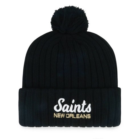 Nfl New Orleans Saints Women's Flourish Knit Beanie : Target