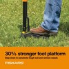 Fiskars 12" 4 Claw Stand Up Stainless Steel Hand Weeder : Target