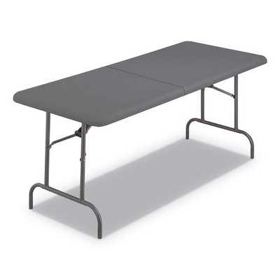 Iceberg Indestructable Classic Bi-folding Table, Rectangular, 30" X 72 ...