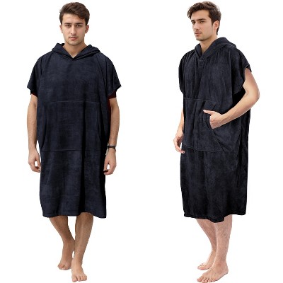 Catalonia Wearable Beach Towel, Hooded Surf Cape, Quick Dry Swim Cape ...