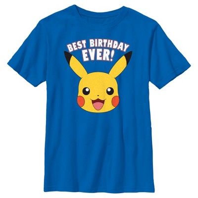 Boy's Pokemon Pikachu Best Birthday Ever T-shirt : Target