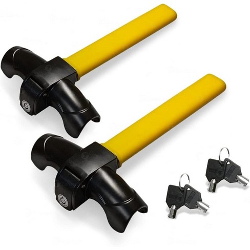 Zone Tech Car Steering Wheel Lock - Premium Quality Strong Durable ...