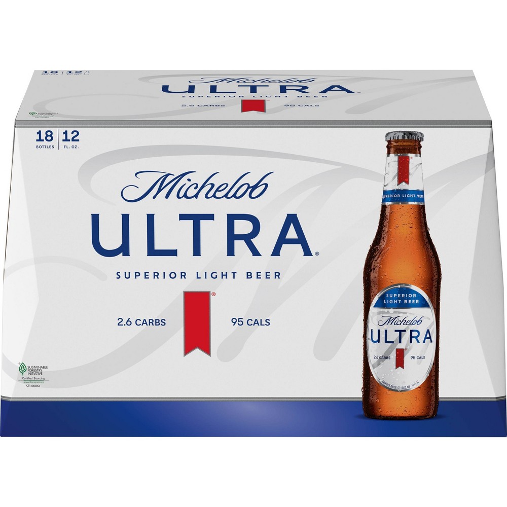 UPC 018200966248 - Michelob Ultra Superior Light Beer - 18pk/12 fl oz ...