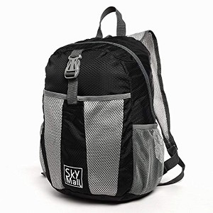 SkyMall Ultra-Lightweight Packable Hiking Backpack - Foldable Travel ...
