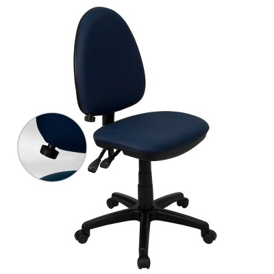 Flash Furniture Low Back Blue Mesh Swivel Task Office Chair : Target