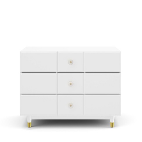 Target white 3 drawer dresser store