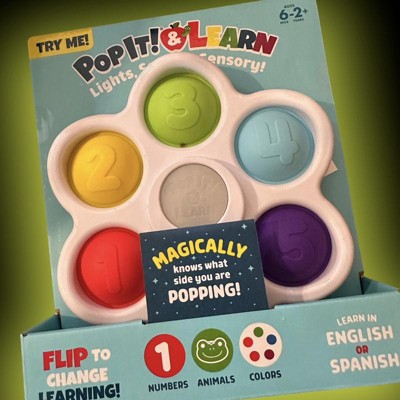 Chuckle & Roar Pop It & Learn - Lights, Sounds, Sensory! : Target