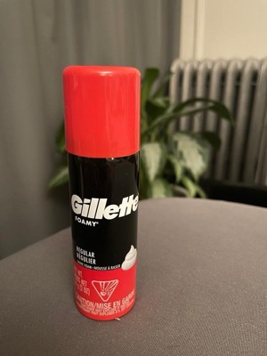 Gillette Foamy Men's Regular Shave Foam - Trial Size - 2oz : Target