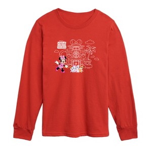 Boys' - Disney - Minnie's Pet Hotel Long Sleeve Graphic T-Shirt : Target