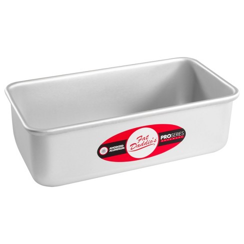 Fat Daddio's Bp-5642 Anodized Aluminum Bread Pan, 7.7" X 3.75" X 2.5 ...