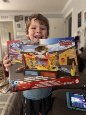 Disney And Pixar Cars Color Changer Race Ready Car Wash Playset & Color ...