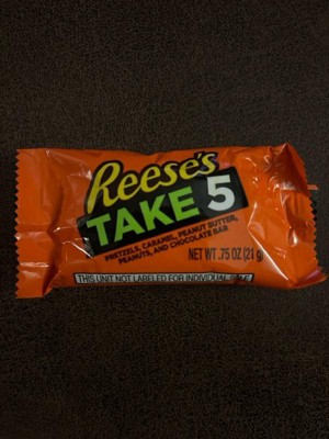 Reese's Take 5 Pretzel, Caramel, Peanut Butter, Chocolate Snack Size ...