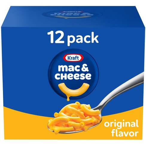 Kraft Blue Box Mac & Cheese - 12ct / 87oz : Target