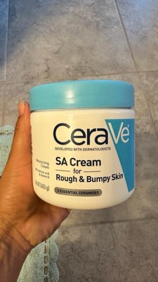 Cerave Sa Cream For Rough And Bumpy Skin, Moisturizer Unscented - 12oz ...