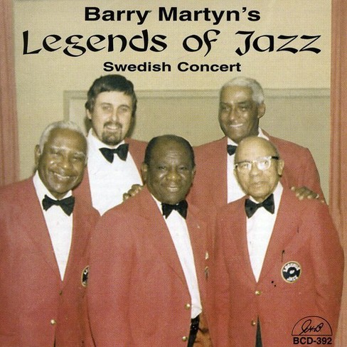 Barry Martyn Legends Of Jazz - Swedish Concert (cd) : Target